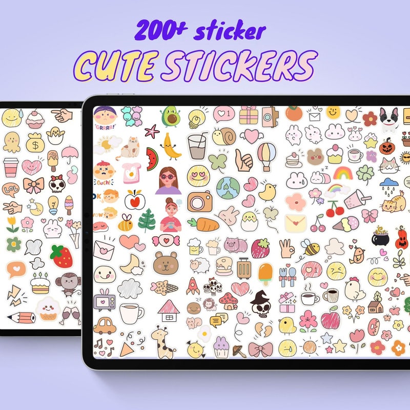 Kawaii Planner Stickers - Etsy
