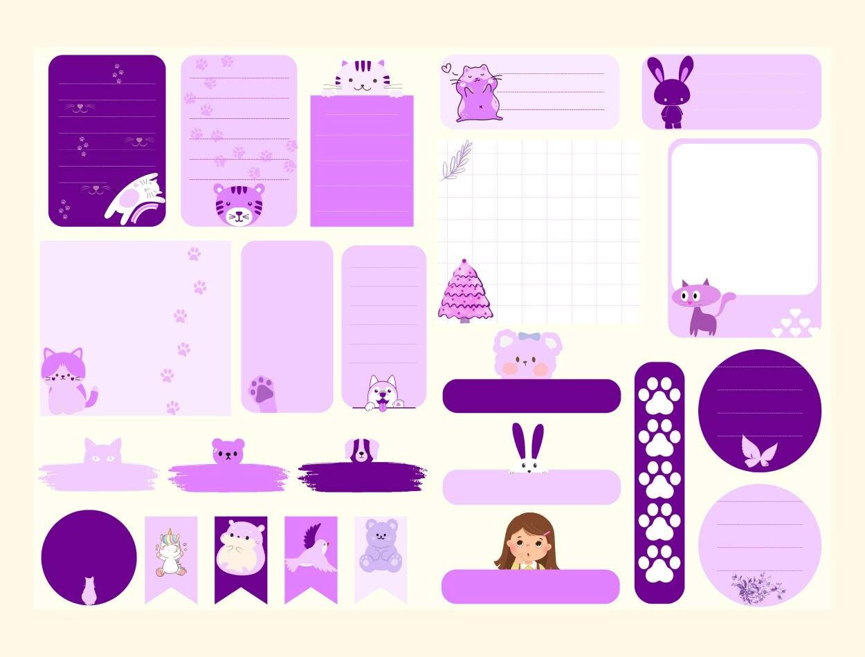 Goodnotes Sticky Notes , Note Sticker , Digital Notes , Notes Stickers ...