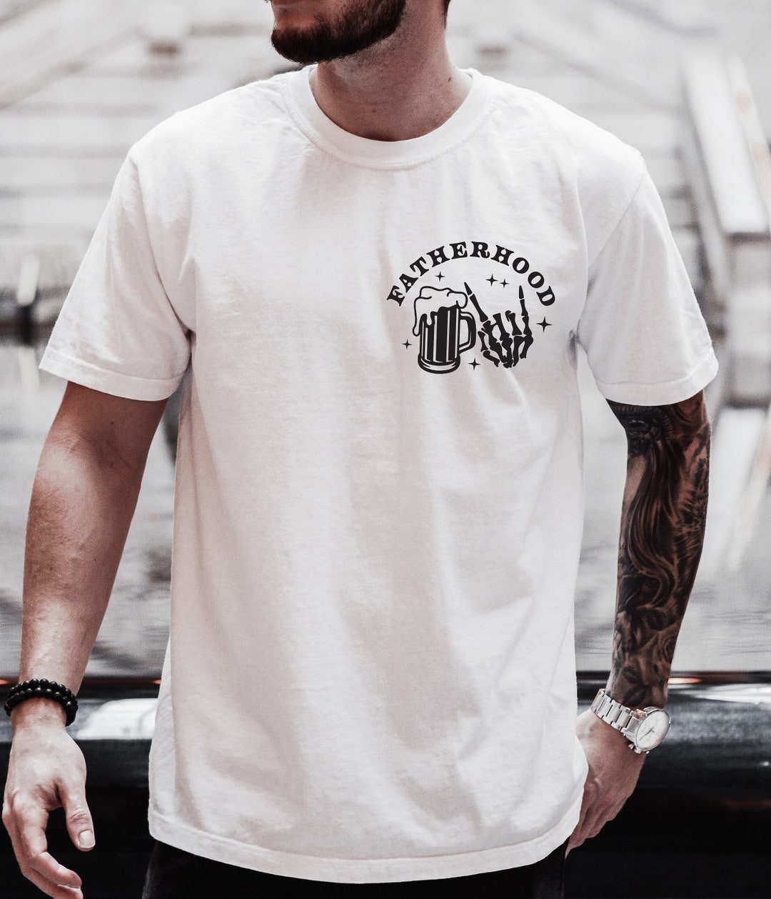 Fatherhood T-shirt, Father Shirt, Funny Dad Shirt, Gift for Him, Father ...