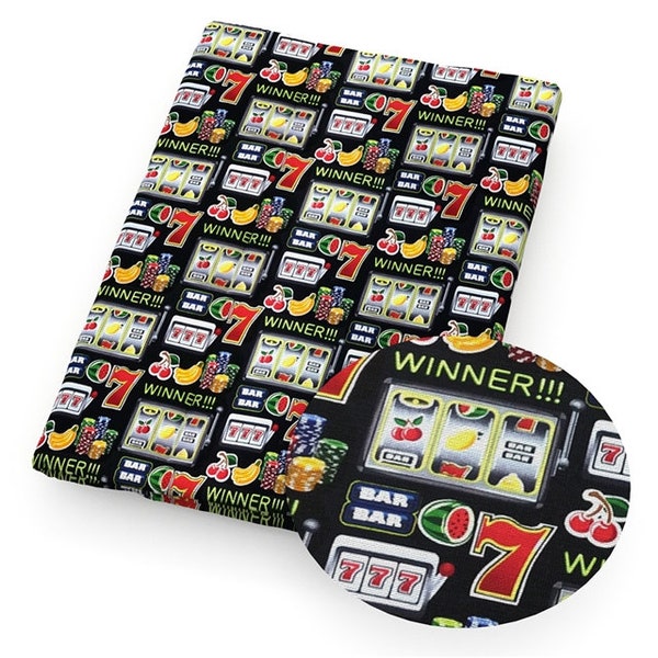 Slot Machine Fabric - Etsy