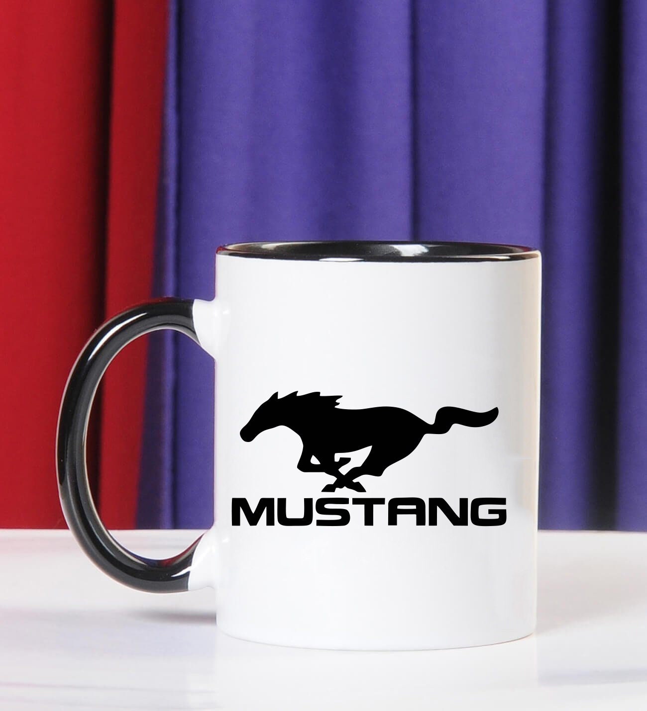 Mustang Cut Svg Dxf File Wall Sticker Pdf Silhouette Template Cnc ...