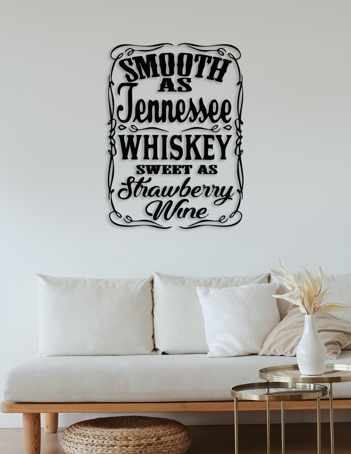 Whiskey Cut Svg Dxf File Wall Sticker Pdf Silhouette Template Cnc ...