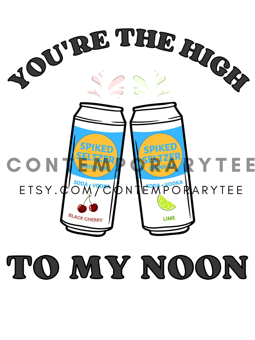 High Noon SVG Black Cherry Lime Peach Pineapple Lime - Etsy