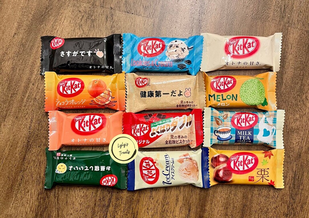Assorted Japanese Mini Kitkat 12 Pieces Includes Free Asian Candy ...