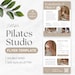 Pilates Flyer Template, Yoga Studio Flyer, Service Promotion, Health ...