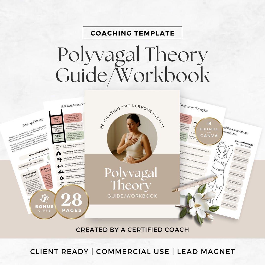 Polyvagal Theory Workbook for Somatic Coaches, Nervous System ...