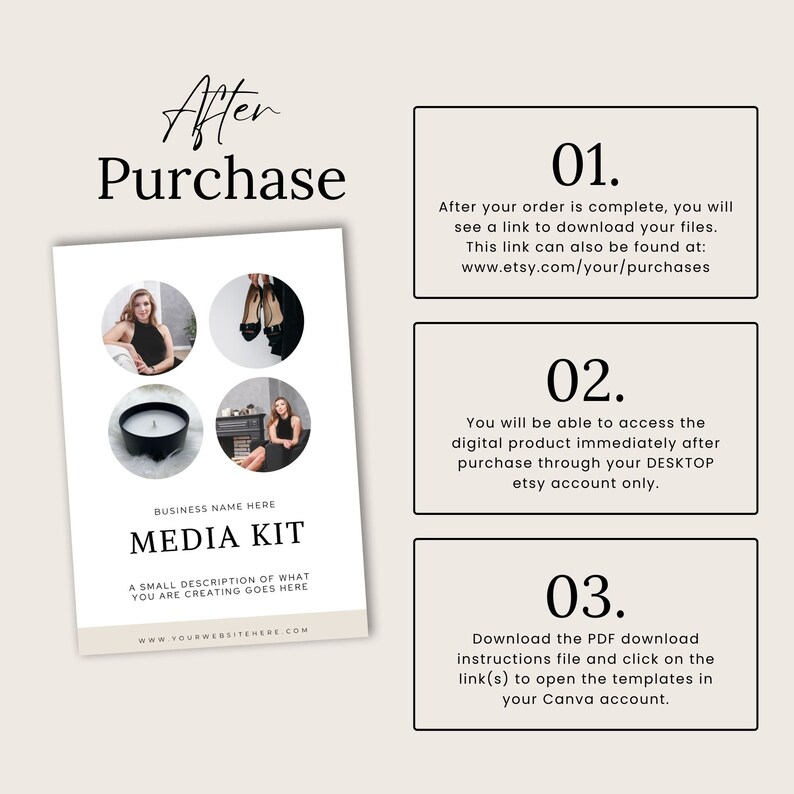 Influencer Media Kit, Media Press Kit, Rate Sheet for Influencers ...