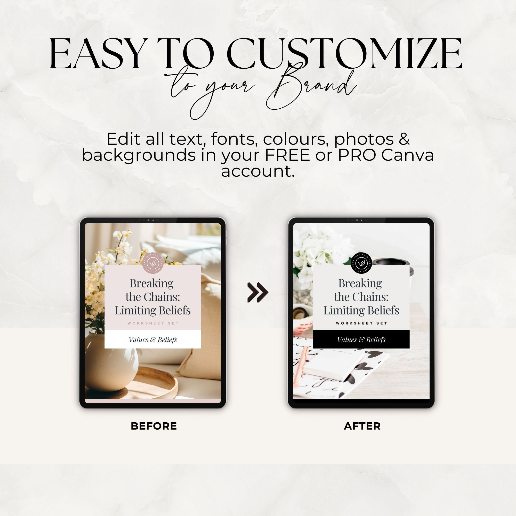 Coaching Worksheet Template, Life Coach Workbook, Client Session ...