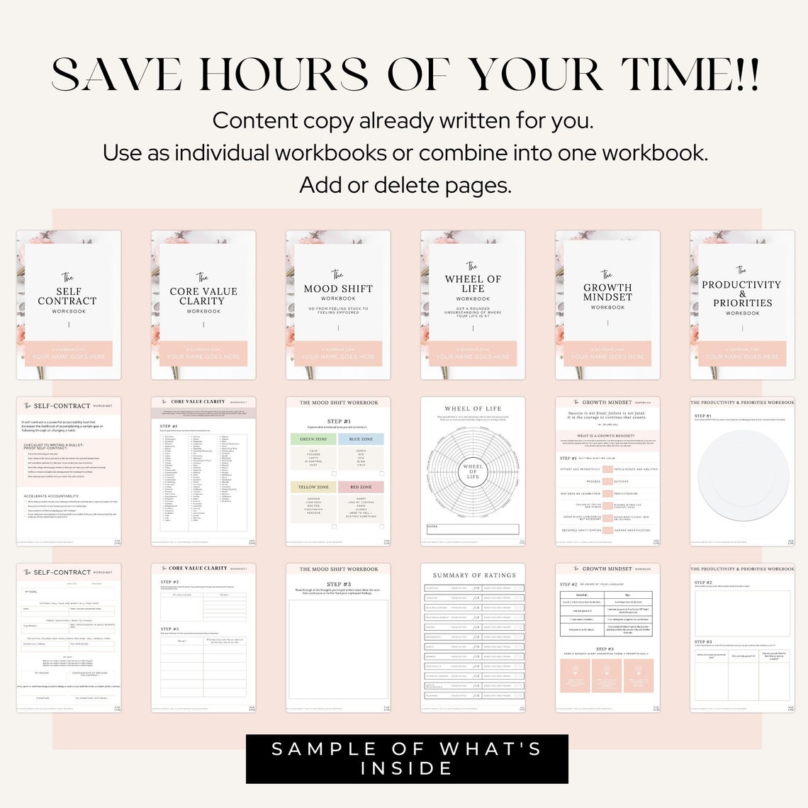 Coaching Workbook Template Bundle Coaching Business Forms - Etsy