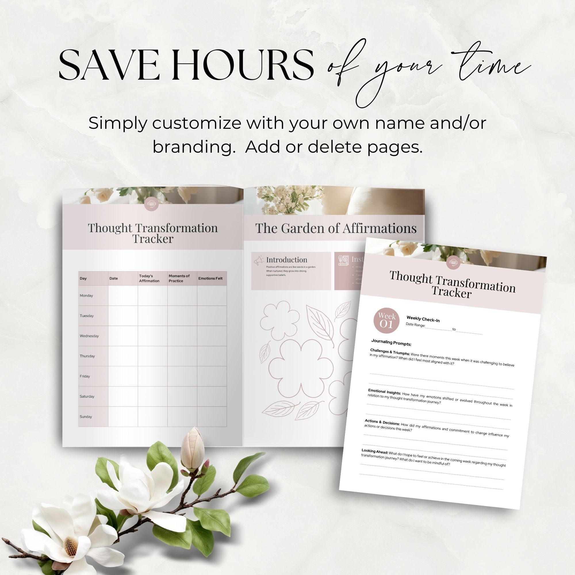 Coaching Worksheet Template, Life Coach Workbook, Client Session ...