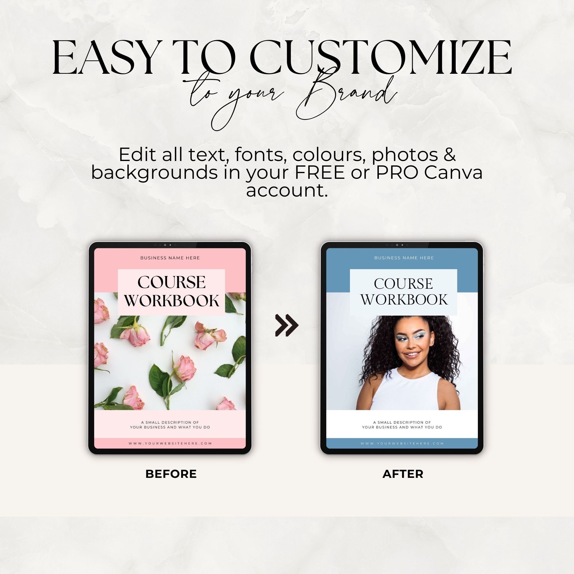 Course Creator Canva Template, Course Creation Planner, Online Course ...