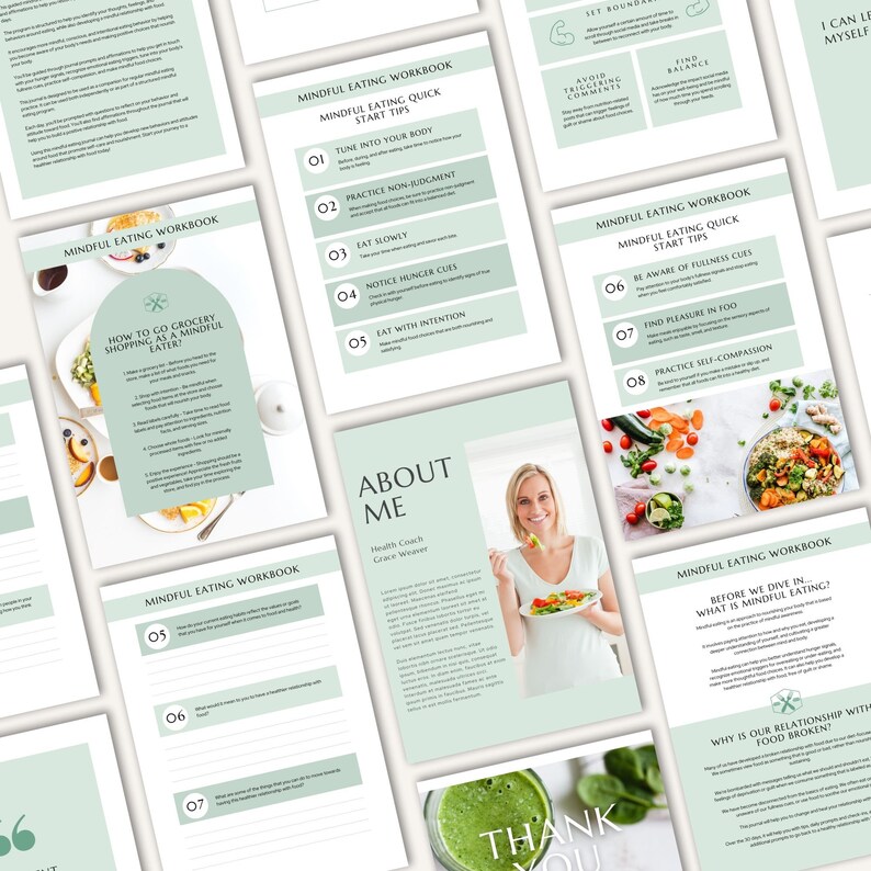 Health Coaching Program Template Nutrition Coach - Etsy