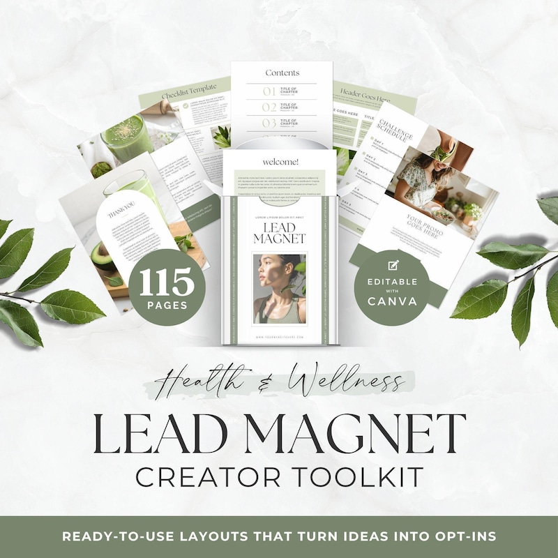 Template Lead Magnets - Etsy UK