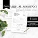 Virtual Assistant Intake Form, Client Onboarding Template, Personal ...