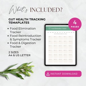 Gut Health Symptoms Tracker for Nutrition Coach, Health Coaching Tools ...