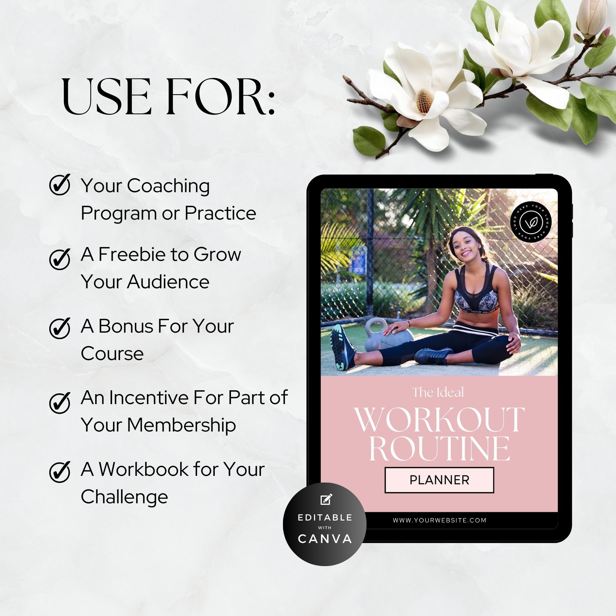 Workout Routine Worksheets and Planner for Clients, Personal Trainer ...