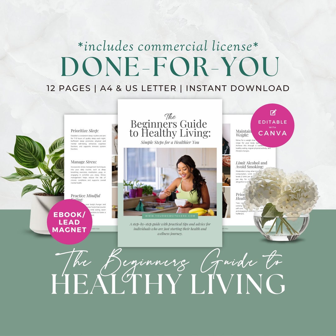 Health Coach Lead Magnet, Nutrition Coaching Ebook, Wellness, Healthy ...