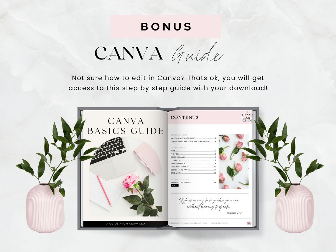 Instagram Carousel Template for Coaches, Life Coach, Slide Post ...