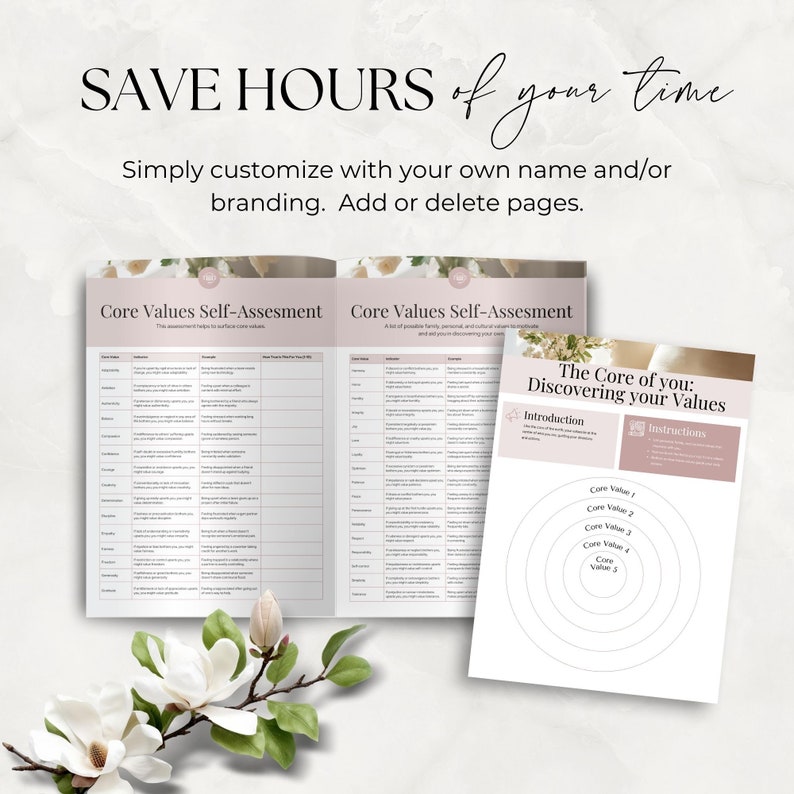 Done for You Coaching Worksheet Template, Life Coach Workbook, Client ...