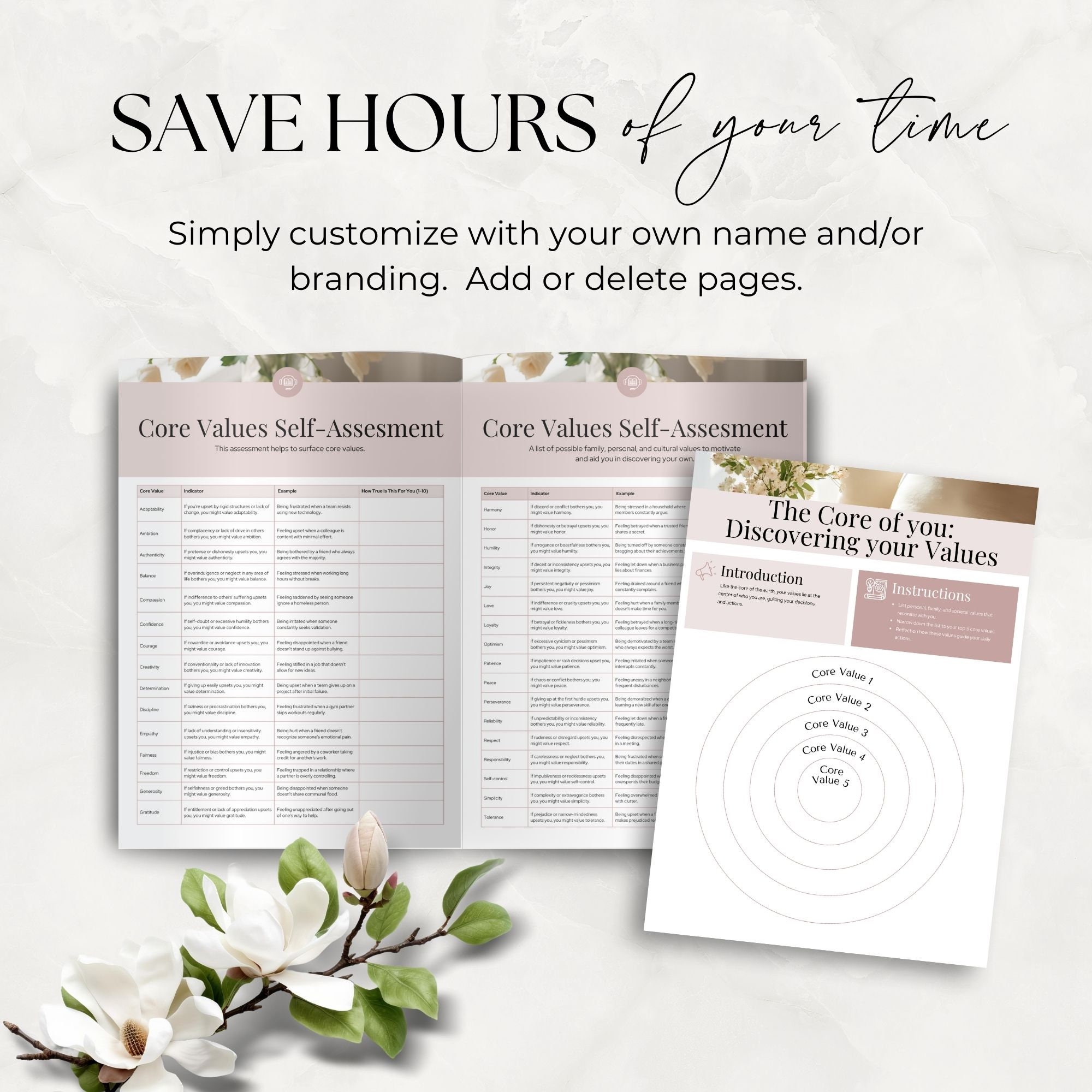 Done for You Coaching Worksheet Template, Life Coach Workbook, Client ...