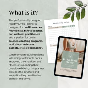 Health & Wellness Planner Canva Template Self Care Journal, Weight Loss ...