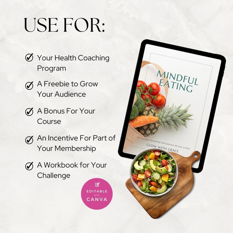 Health Coaching Program Template, Nutrition Coach, Nutritionist ...