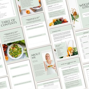 Health Coaching Program Template, Nutrition Coach, Nutritionist ...