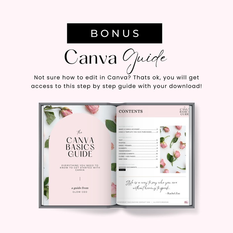 Sales Page Template Canva Canva Digital Product Sales Page - Etsy