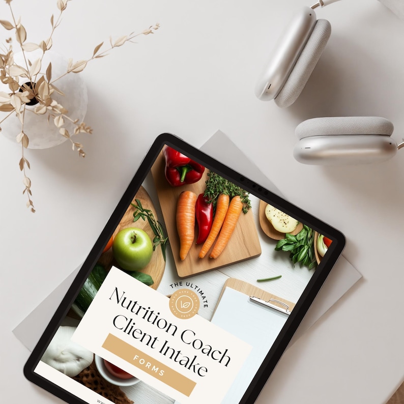 Nutrition Coach Intake Form, Editable New Client Questionnaire, Client ...