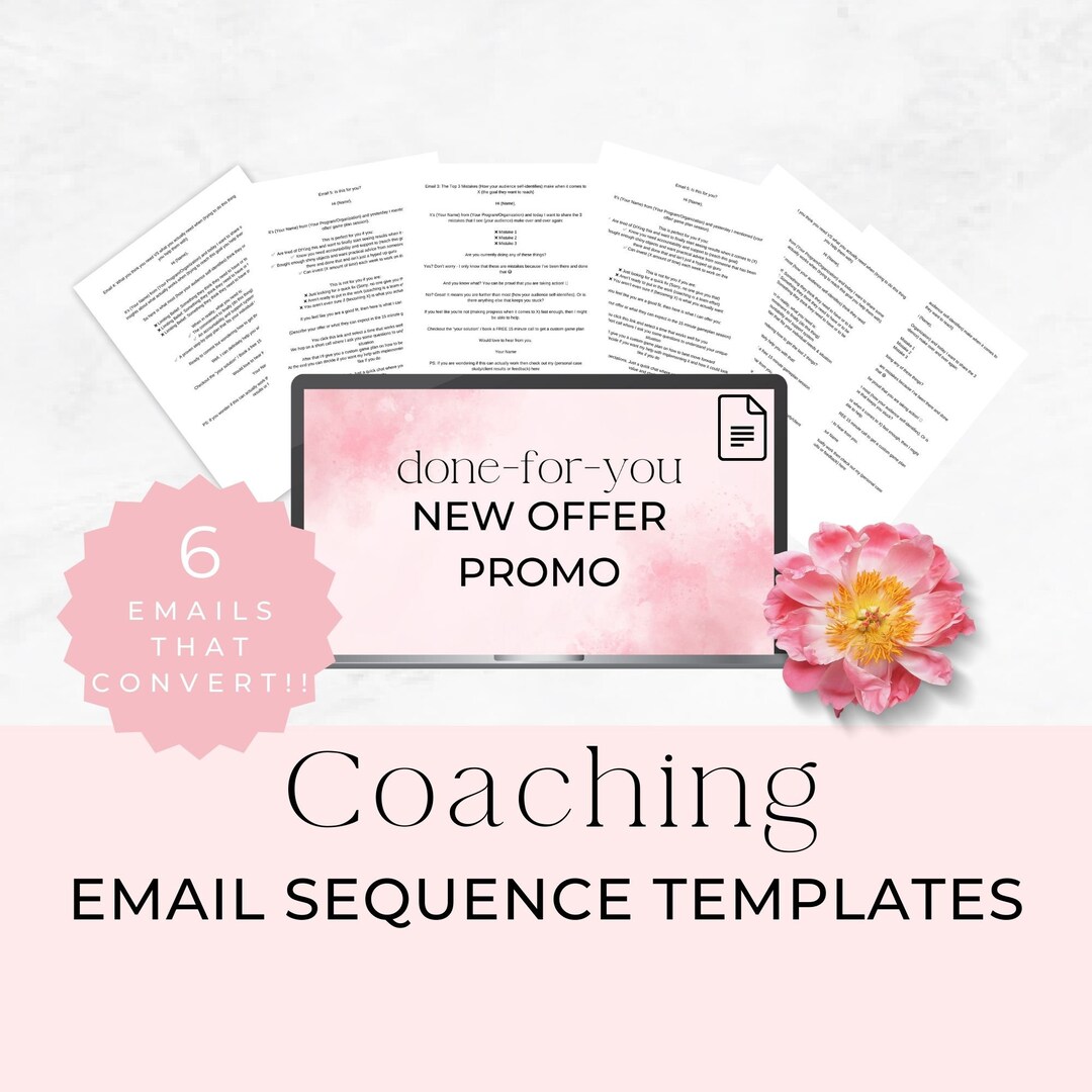 Launch Email Templates, Course Launch Email Scripts, Membership Email ...