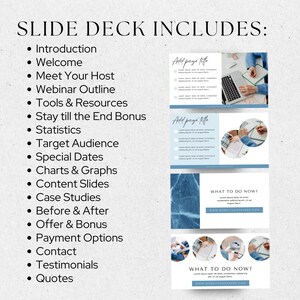 Online Course Slide Deck Template, Ebook and Workbook, Webinar Slides ...