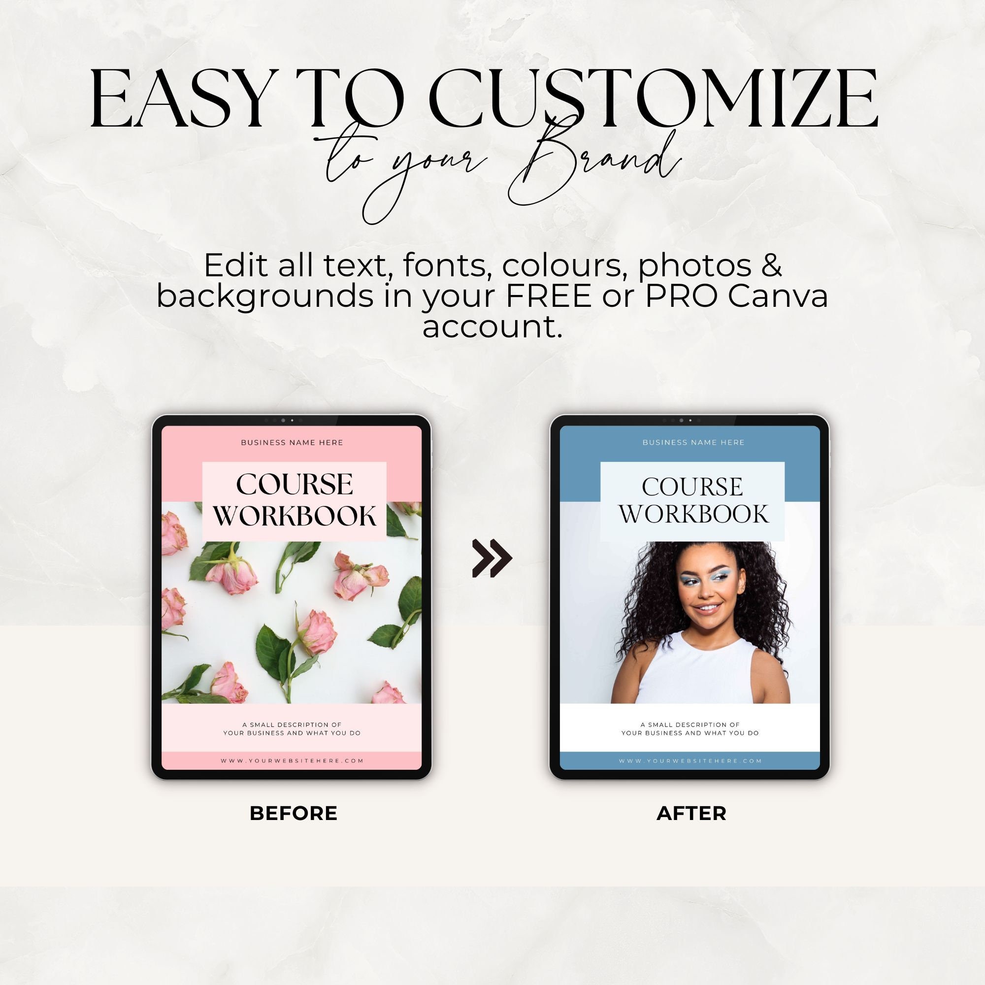 Course Creator Canva Template, Course Creation Planner, Online Course ...