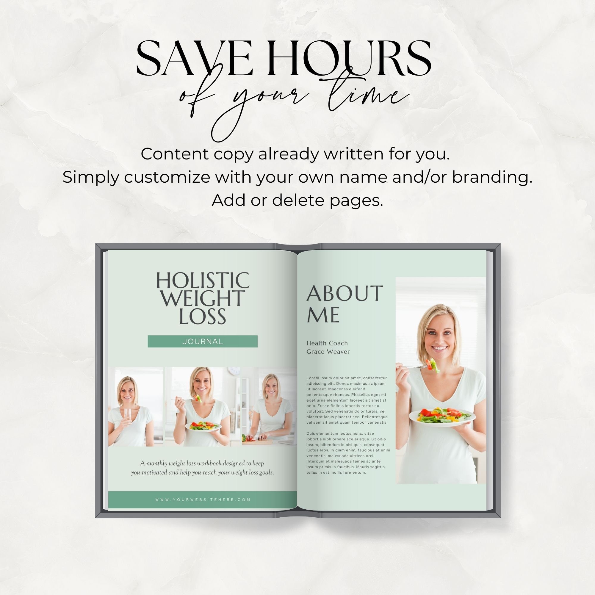 Health Coaching Program Template, Nutrition Coach, Nutritionist ...