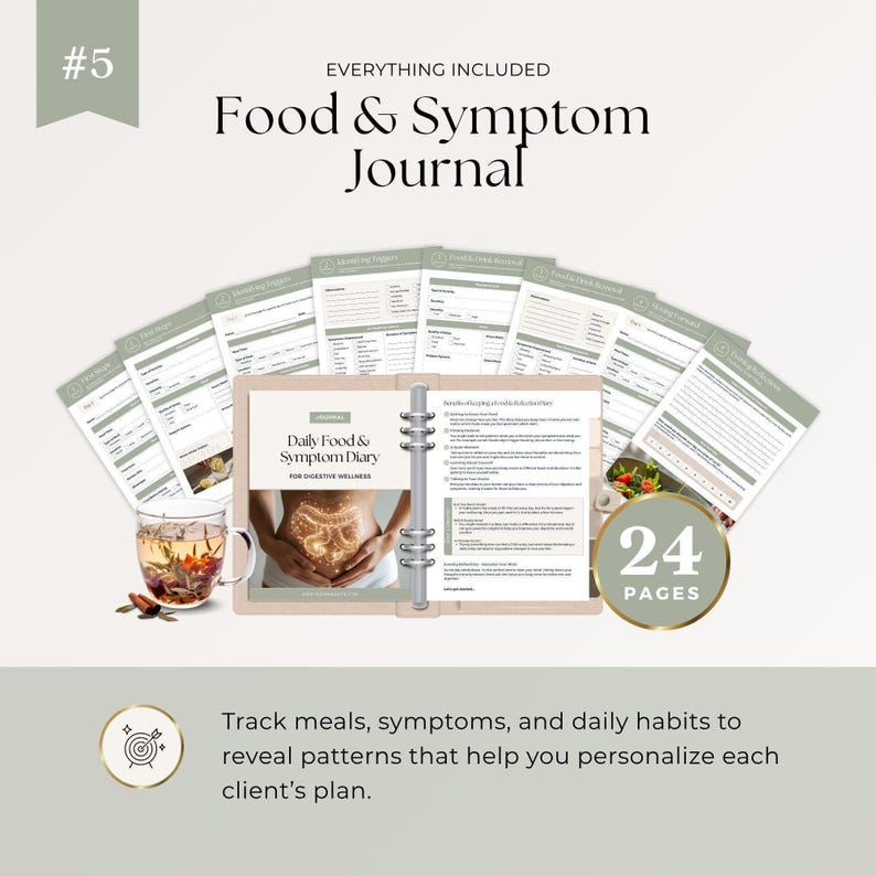 Gut Health Coach Bundle | Holistic Nutrition Coaching Templates, Done ...