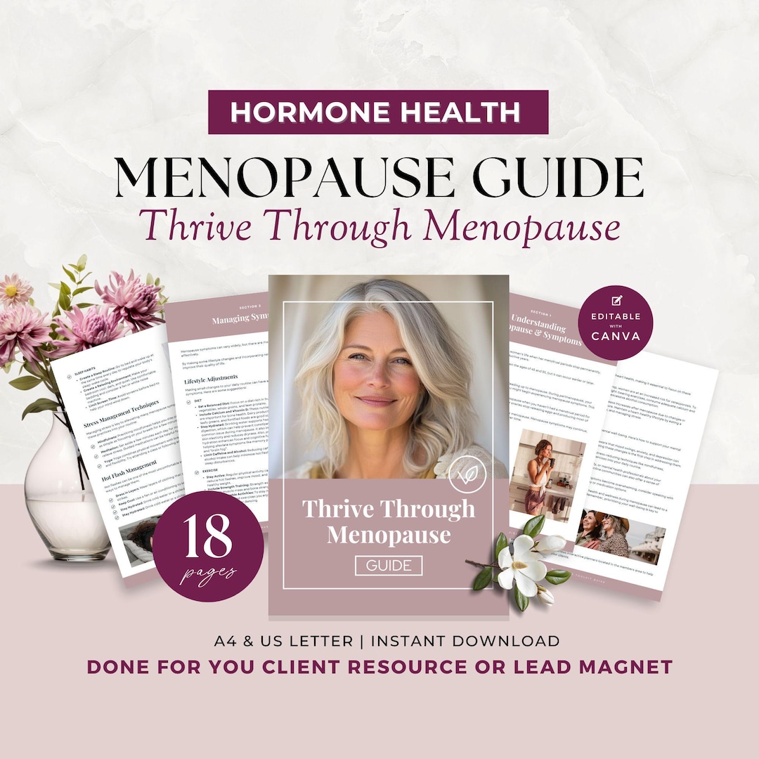 Menopause Guide for Women's Wellness Coaches, Hormone Health Coaching ...