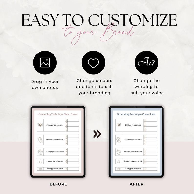 Self-soothing Toolkit Template Canva, Done for You Editable Resource ...