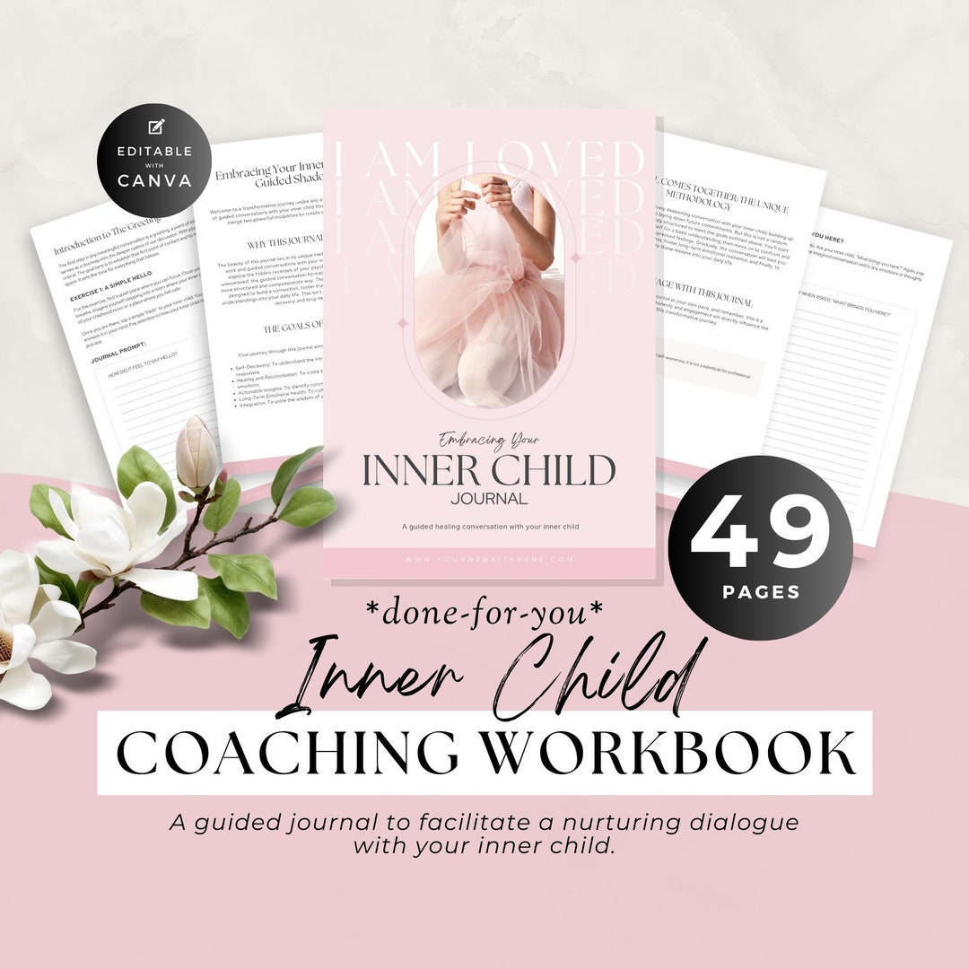Inner Child Workbook, Shadow Work, Healing Journal Prompts, Coaching ...