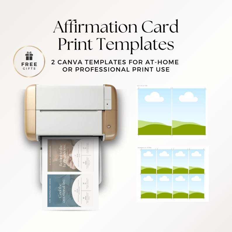 Emotional Regulation & Coping Skills Cards Canva Template, Editable ...