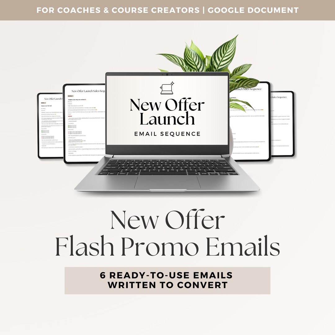 Launch Email Templates, Course Launch Email Scripts, Membership Email ...
