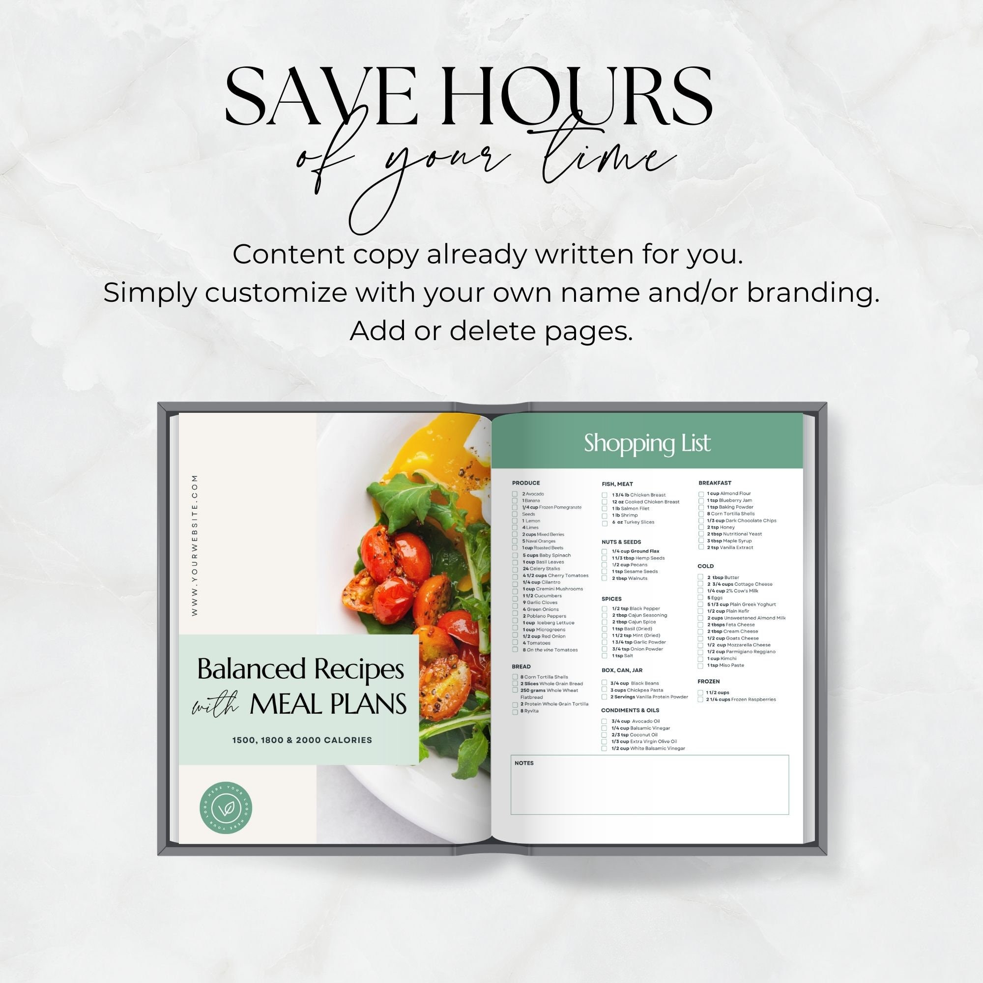 Health Coaching Program Template Nutrition Coach Editable - Etsy Australia