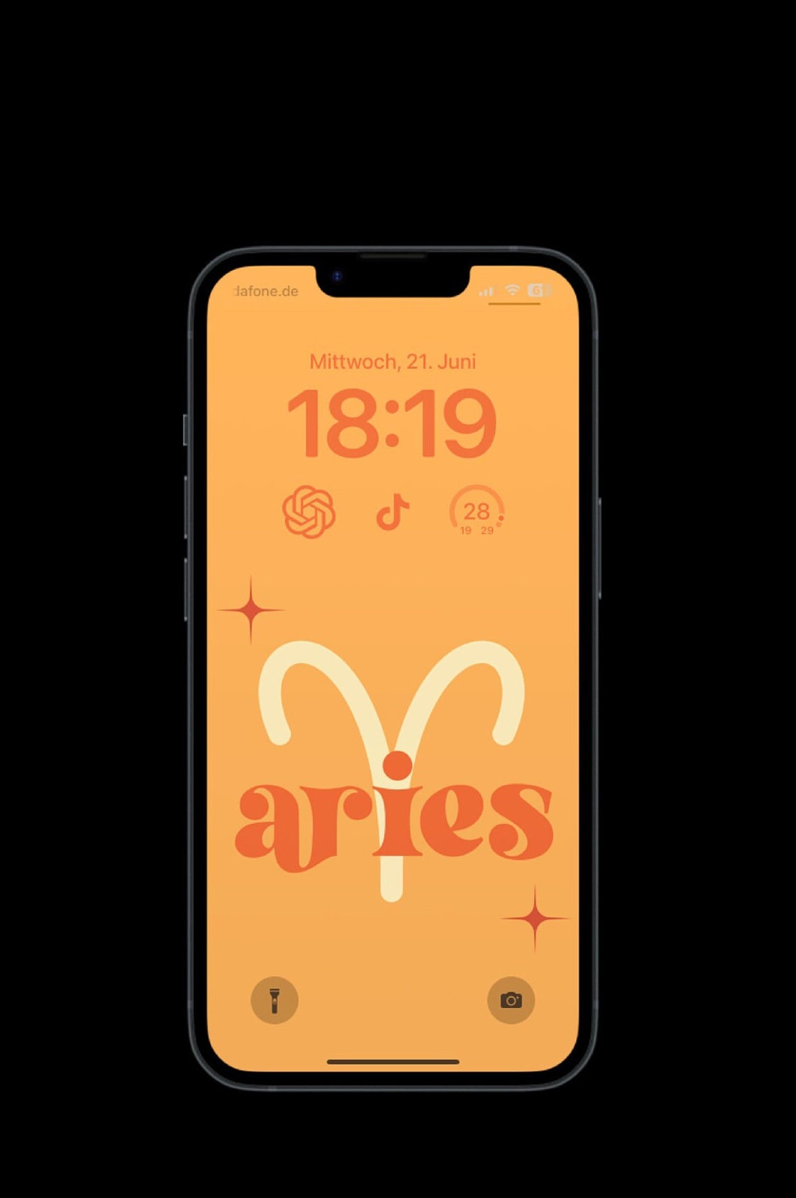 Aries Phone Wallpapers Zodiac Signs Phone Background Astrology Symbols ...