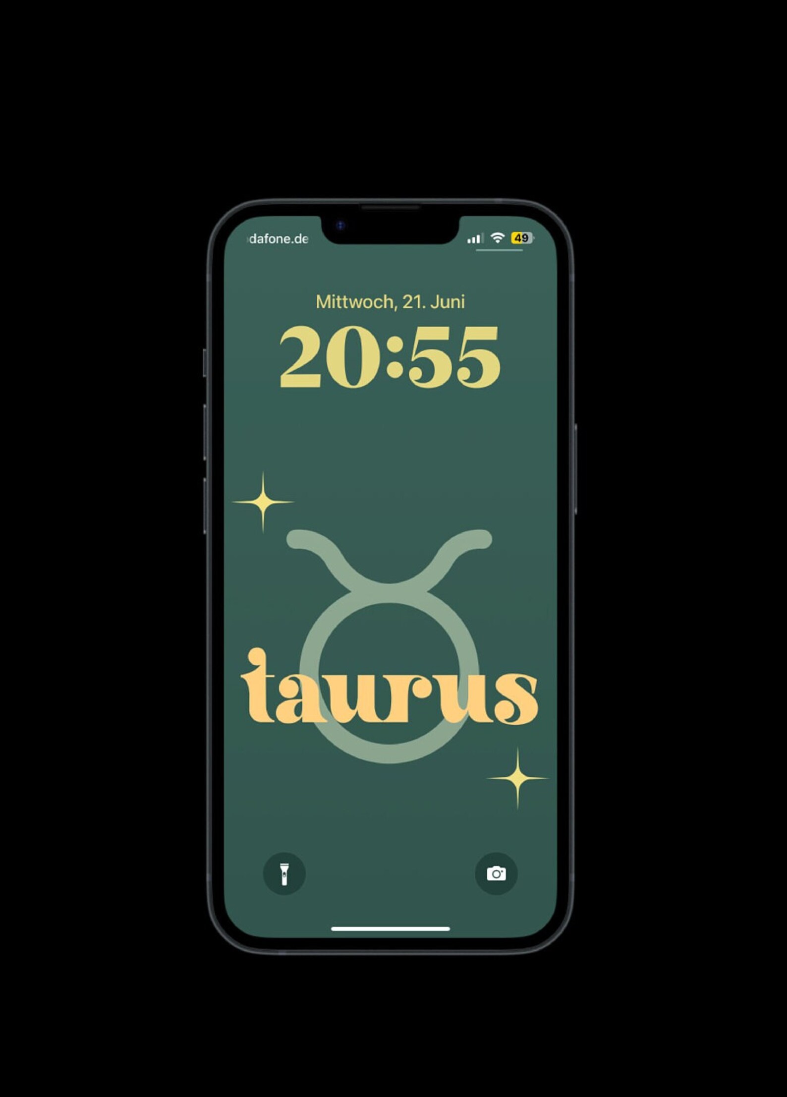 Taurus Phone Wallpapers Zodiac Signs Phone Background Astrology Symbols ...