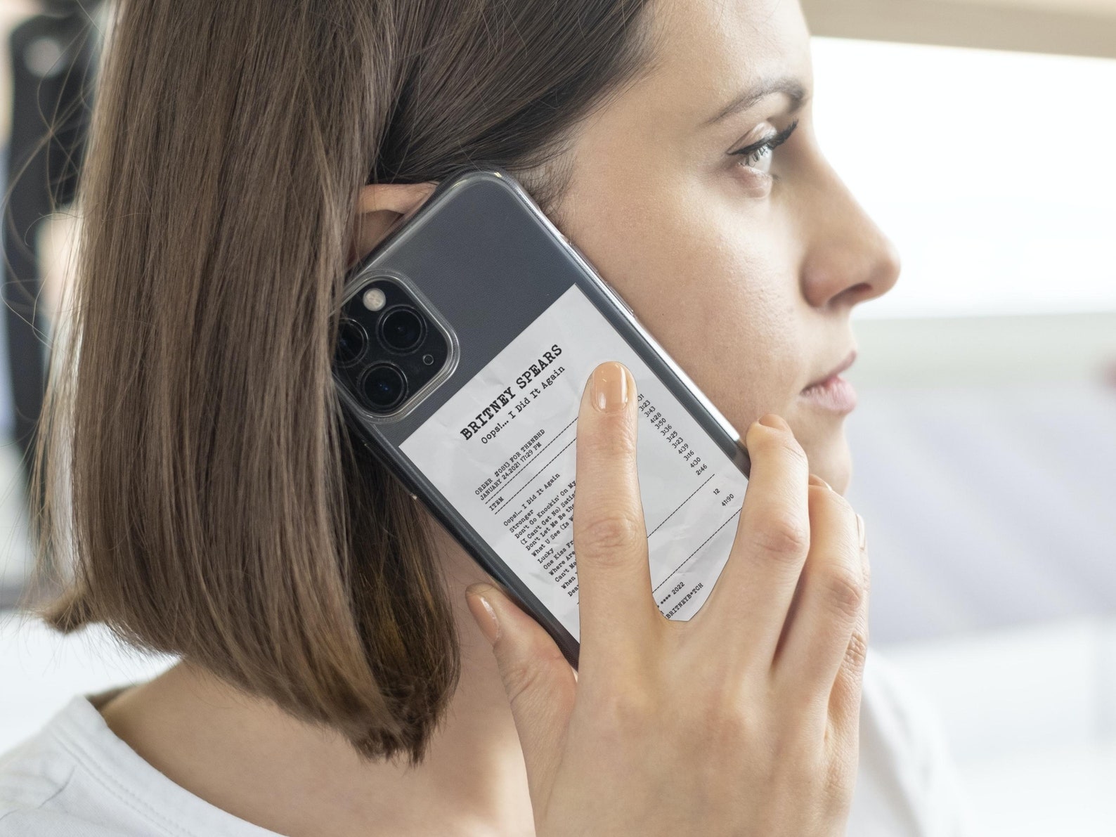 Album Case, Personalized, Receipt Phone Case, iPhone Case, iPhone 11 12 ...