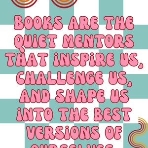 Educational Poster Set, Education Print, Reading Quotes, Book Quotes ...