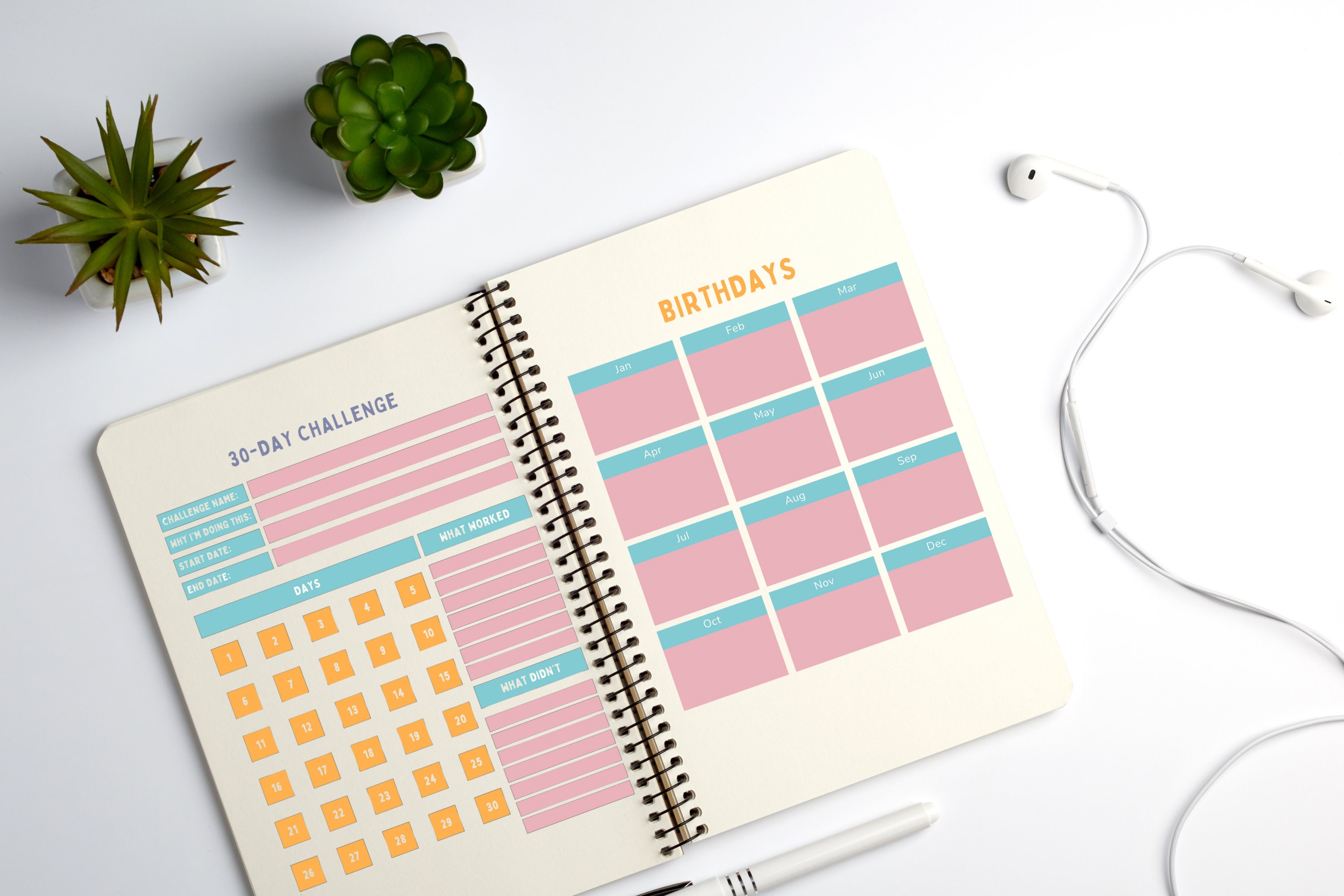 ADHD Printable Planner ADHD Student Planner Kids Daily Planning, Goal ...