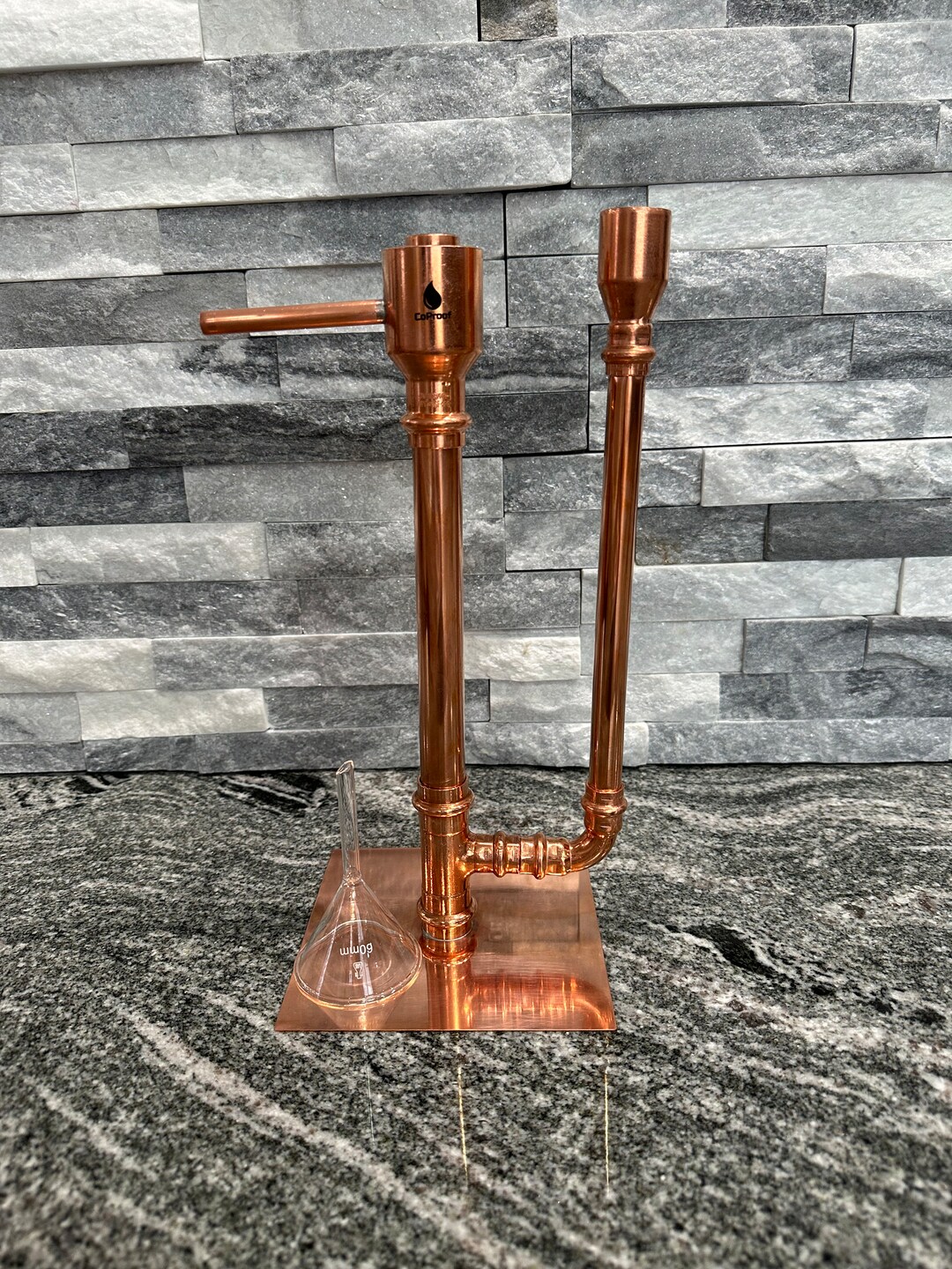 Coproof Copper Proofing Parrot for Distilling 100% Lead Free With Glass ...