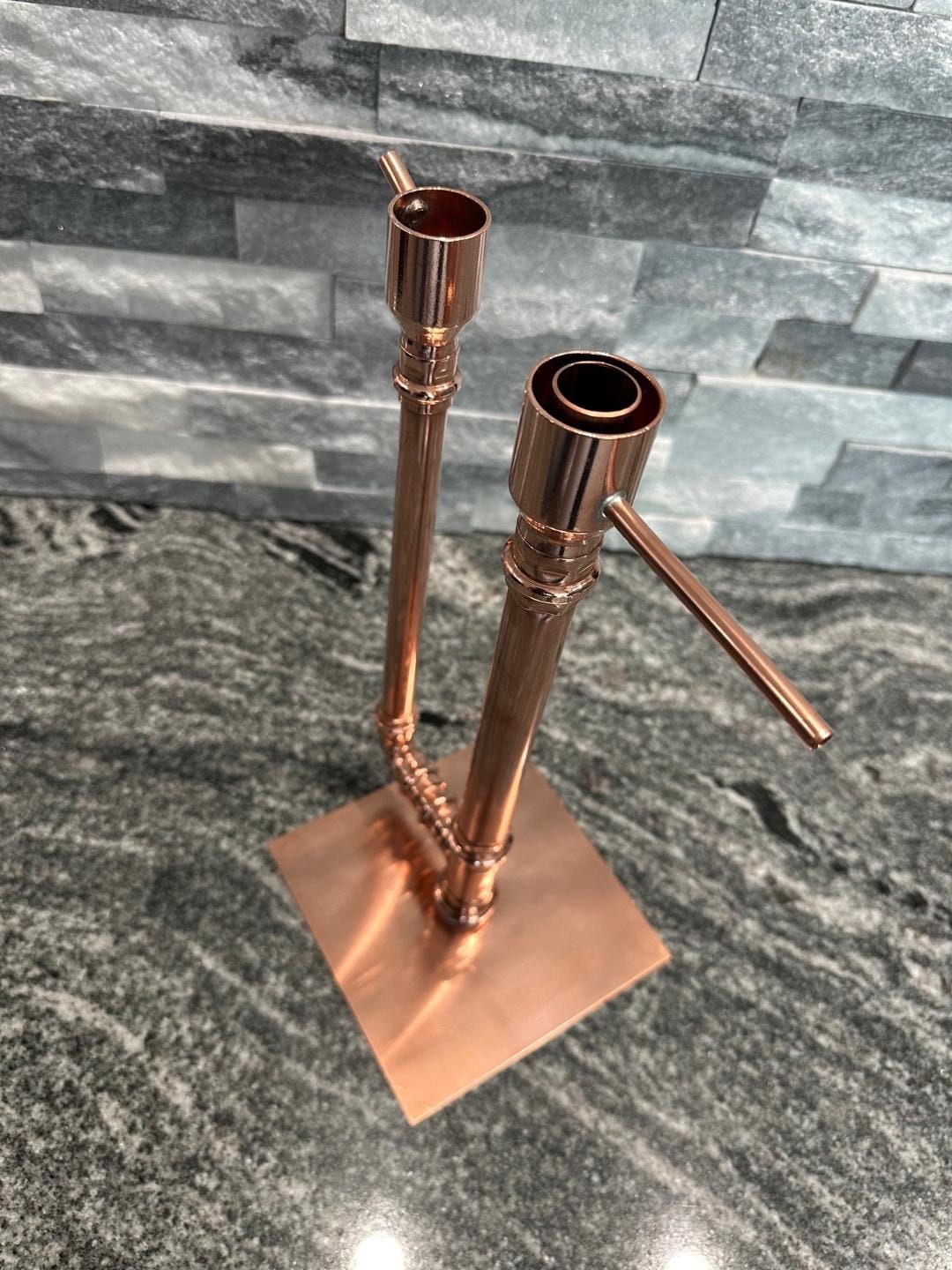 Coproof Copper Proofing Parrot Heads for Distilling With Hydrometer - Etsy