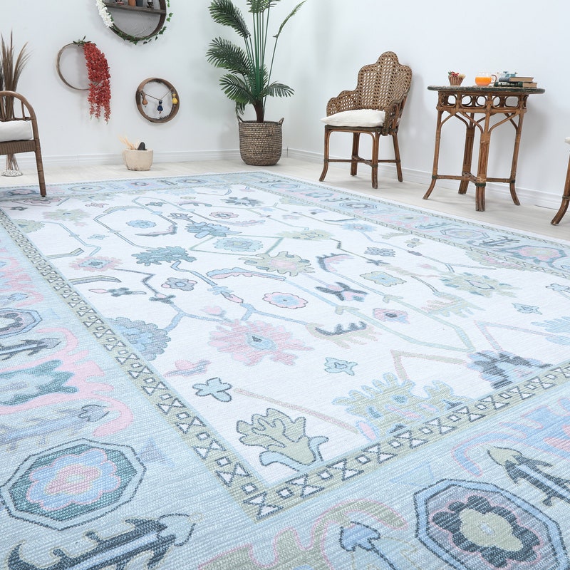 Green Faded Turkish Rugs - Etsy