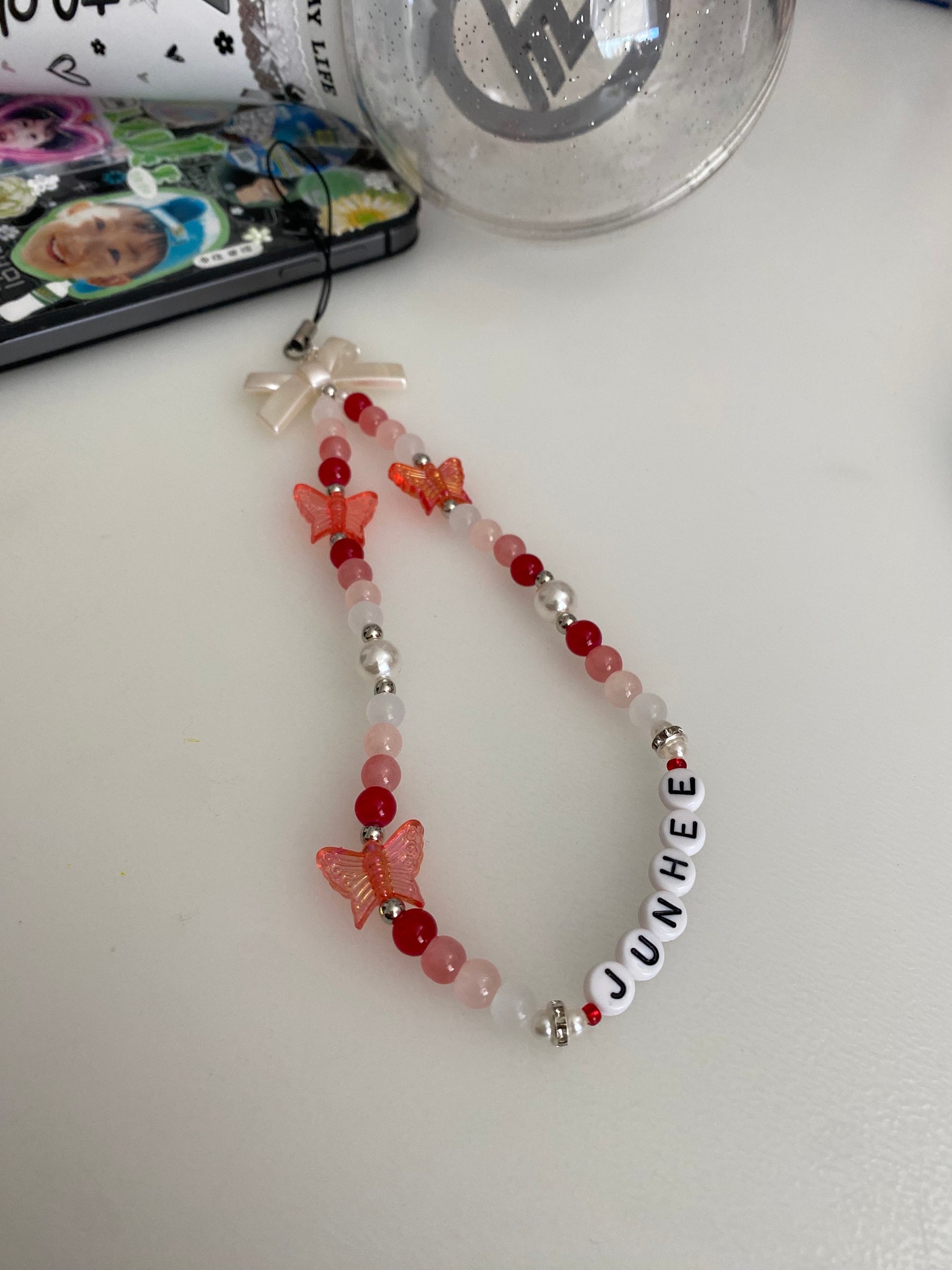Costumized KPOP Lightstick/phone Charm - Etsy