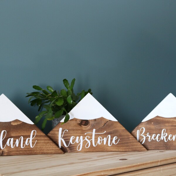 Mountain Table Numbers - Etsy